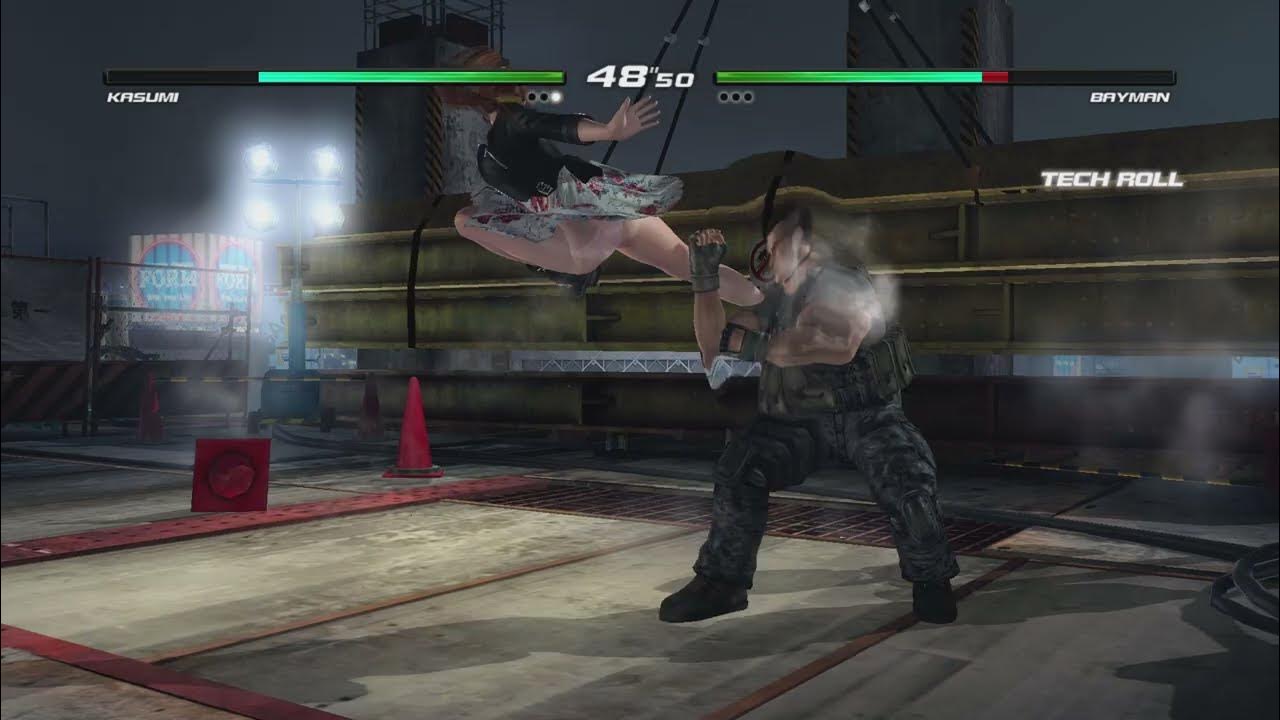 Dead Or Alive 5 Last Round Kasumi Vs Bayman Youtube