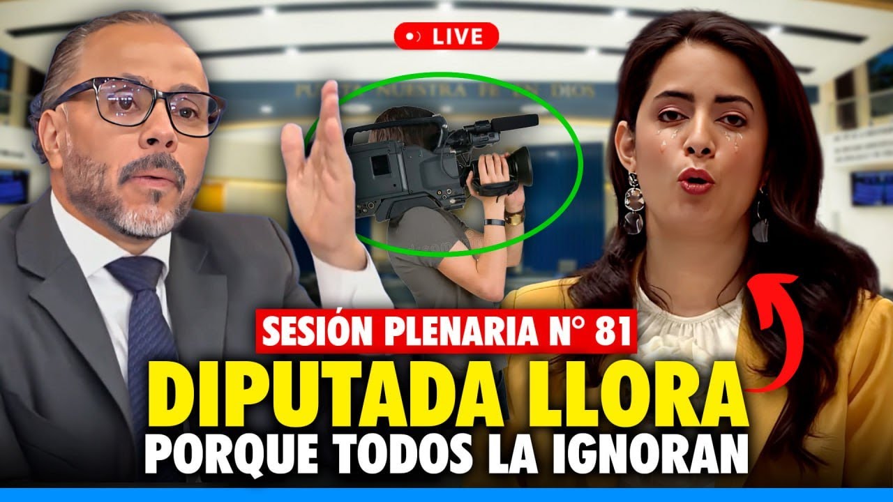 🔴 Sesión Plenaria N° 81: Diputada Claudia Ortíz no aguantó el fuerte ...