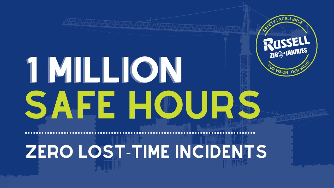 Russell Celebrates Achieving Over One Million Safe Hours! - YouTube