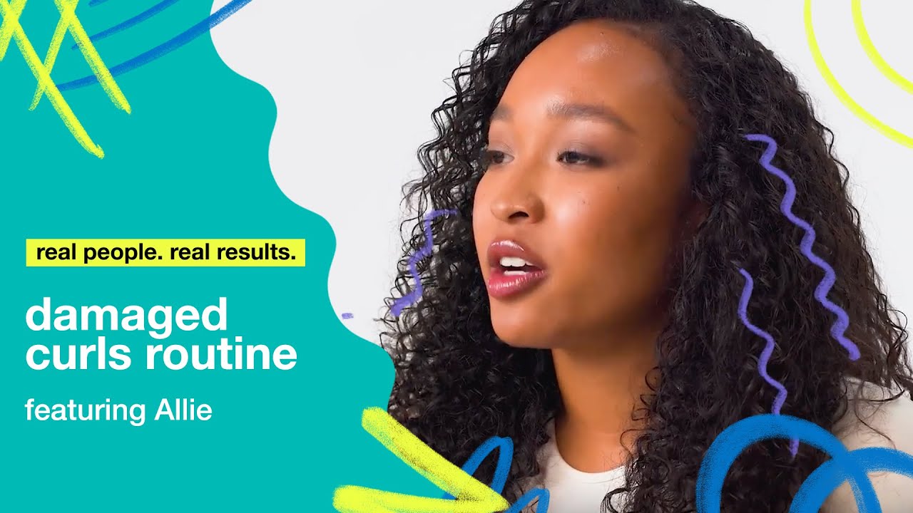 K18 Hair: How Allie repairs damaged curls - YouTube