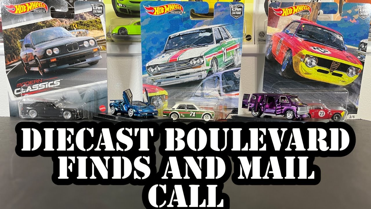 Back to DIECAST BOULEVARD for some great finds. MATTEL MAIL CALL X2 ...
