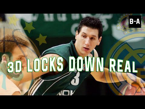 Diamantidis LOCKS DOWN Real Madrid | Panathinaikos - Real Madrid 87-71 | 14.12.2005