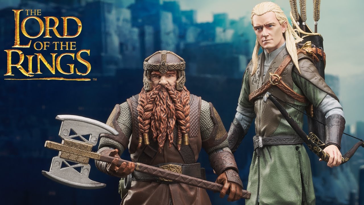 Lord Of The Rings Legolas and Gimli Figures First Look | Diamond Select ...