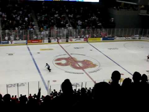 Quad City Flames defeat Iowa Chops 3-2 SO - YouTube