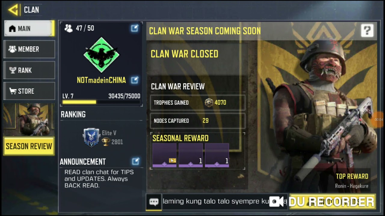 Call of Duty Mobile Change Clan Name Available Now - YouTube