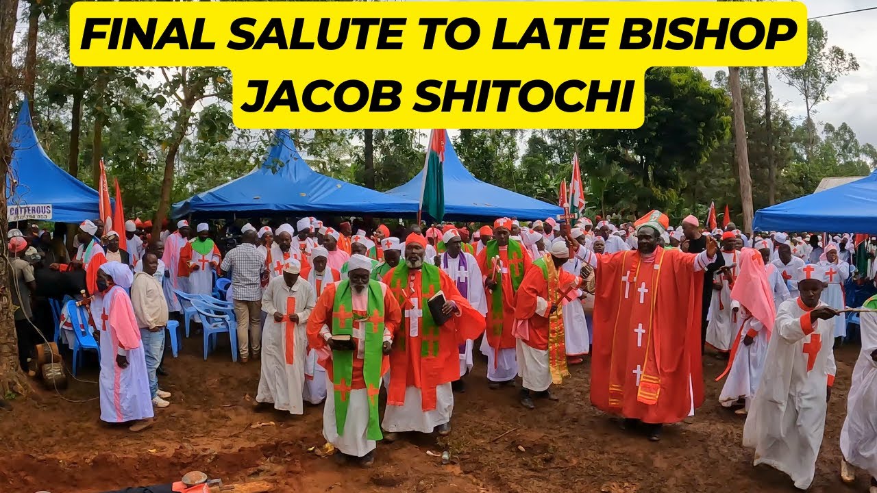 Gwaride Final Salute After Preaching | RIP Bishop Shitochi - YouTube