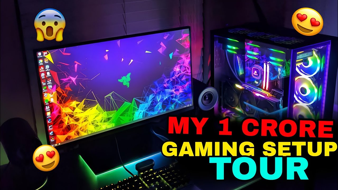 MY 1 CRORE GAMING SETUP TOUR 😱 - YouTube