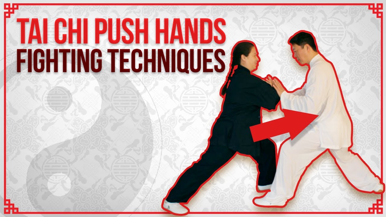 太極推手Tai Chi Fighting | Push Hands Techniques - YouTube