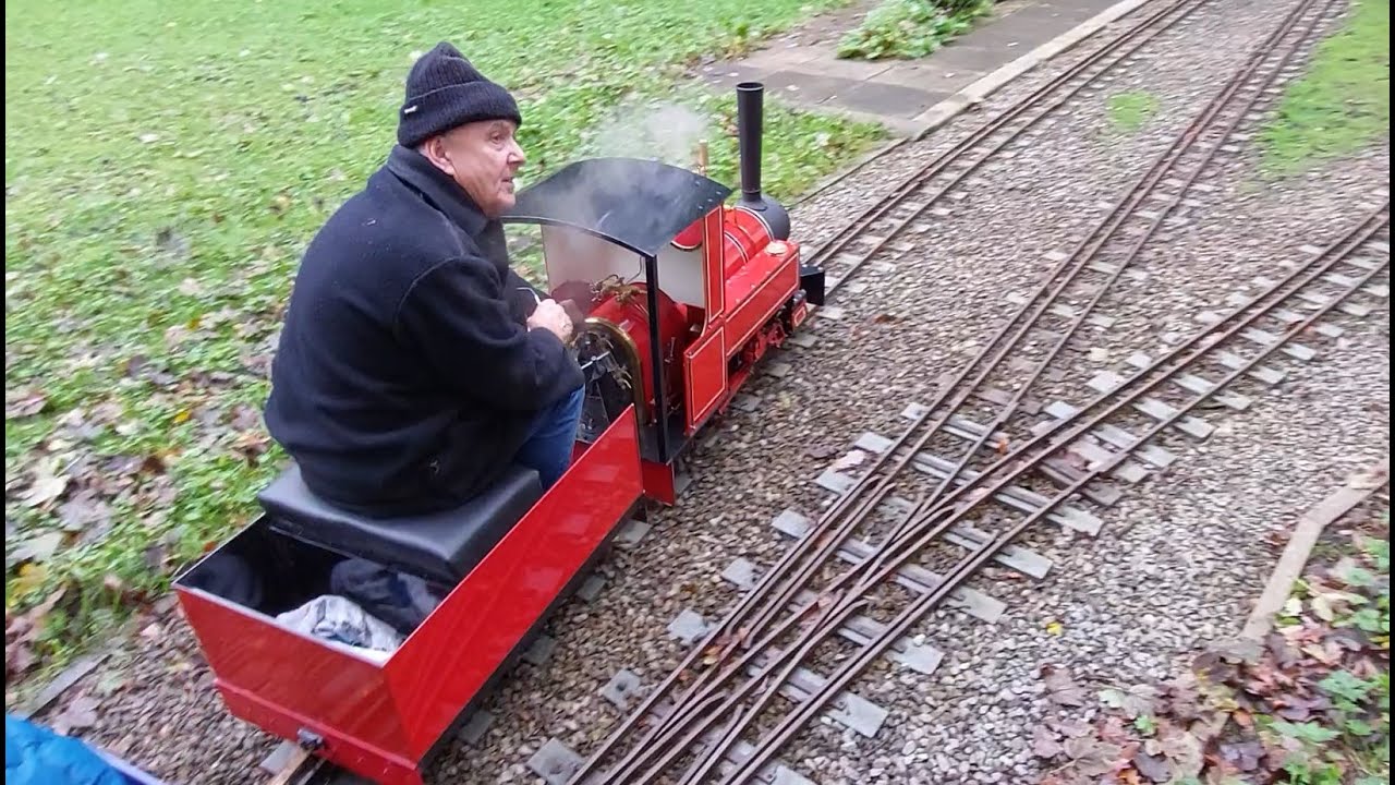 Run of Romulus Type Loco october 2023 At Northcliff woods - YouTube