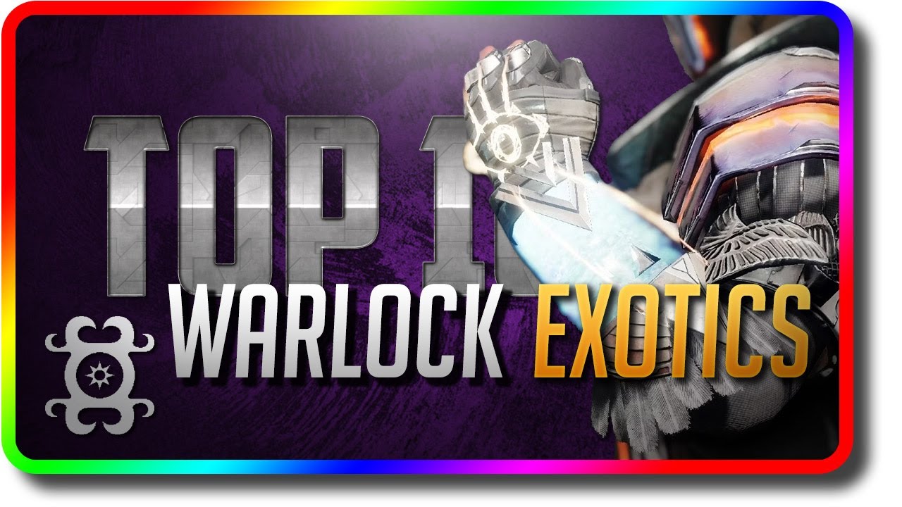Destiny 2 - Top 10 Warlock Exotics in Season of the Deep - YouTube