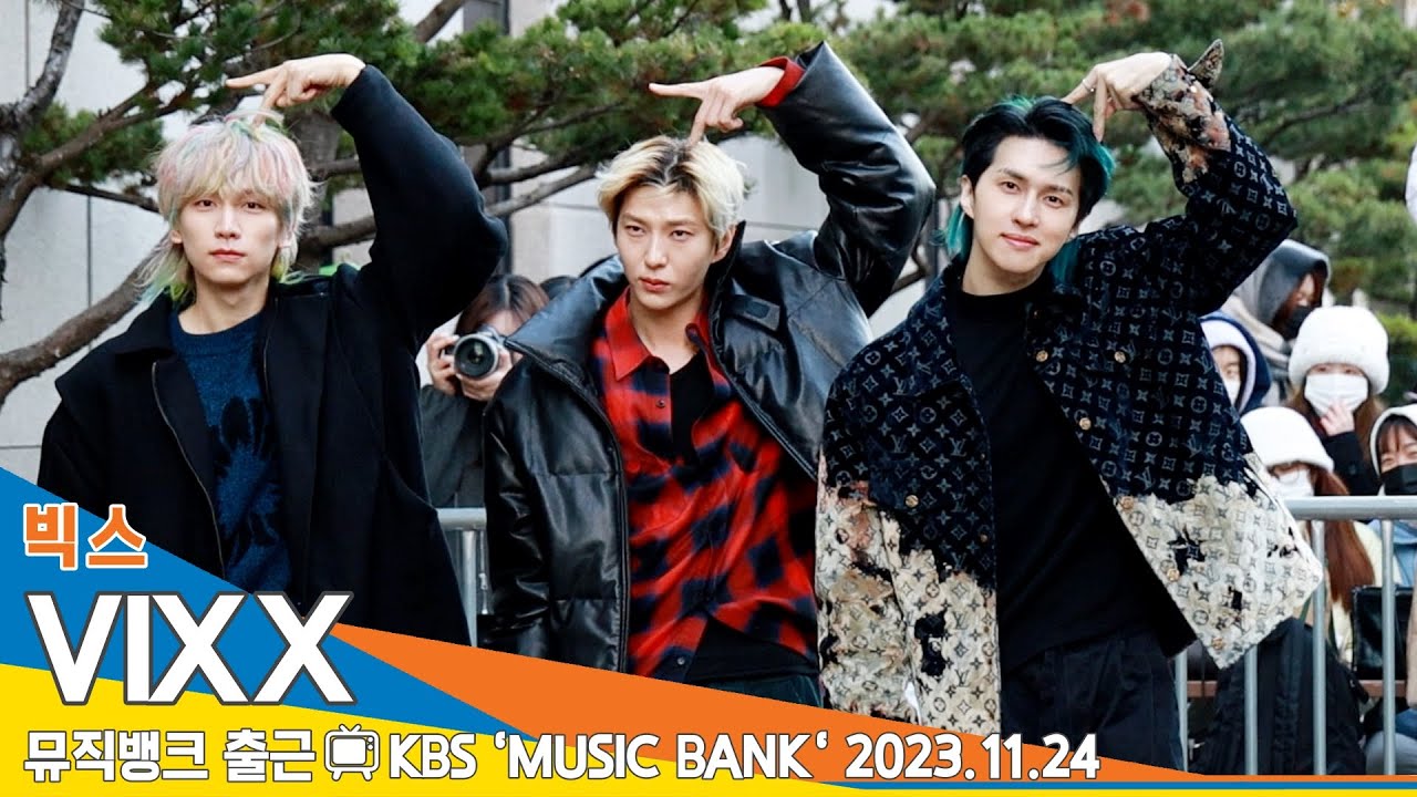 빅스(VIXX), 도대체 이게 얼마만이얌~ 반가워요 (뮤직뱅크 출근)📺KBS 'MUSIC BANK' 23.11.24 #Newsen - YouTube