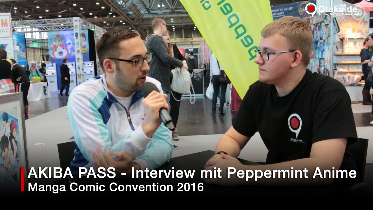 AKIBA PASS (Peppermint Anime) - Manga Comic Con 2016 - YouTube