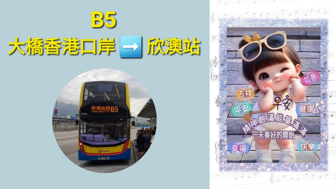 Hong Kong Bus CTB 6564 @ B5 城巴 Alexander Dennis Enviro500 MMC New ...