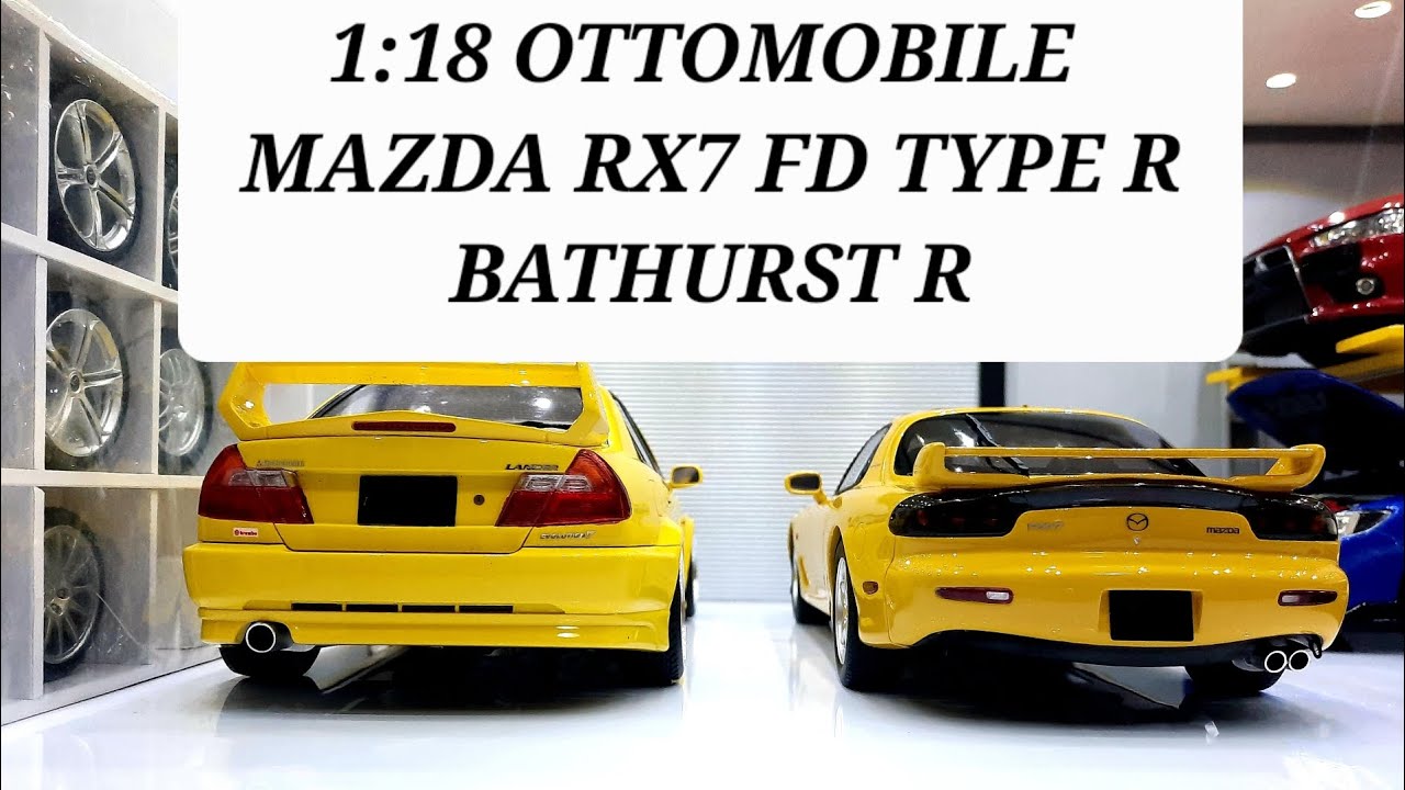 1:18 MAZDA RX7 FD TYPE R BATHURST R (OTTOMOBILE) MINIATURE - YouTube