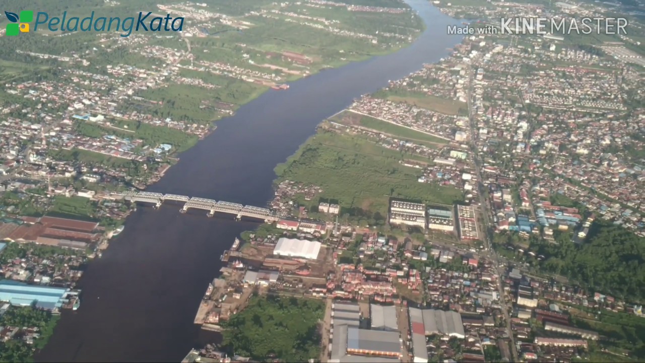 Panorama Pontianak dari Udara - YouTube