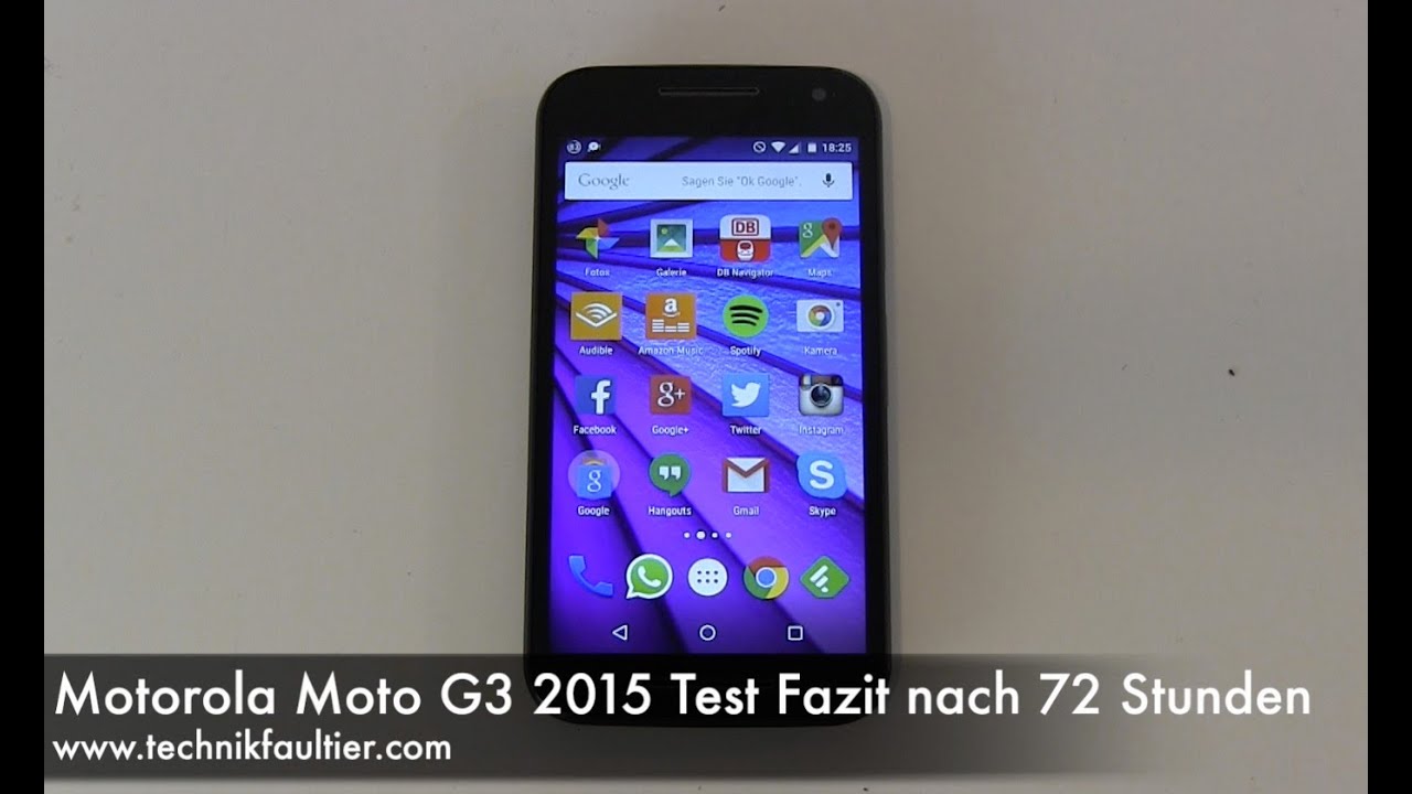 Motorola Moto G3 2015 Test Fazit nach 72 Stunden - YouTube