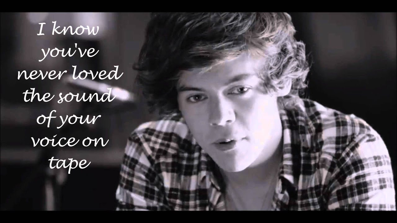 One direction - Little things Lyric video - YouTube
