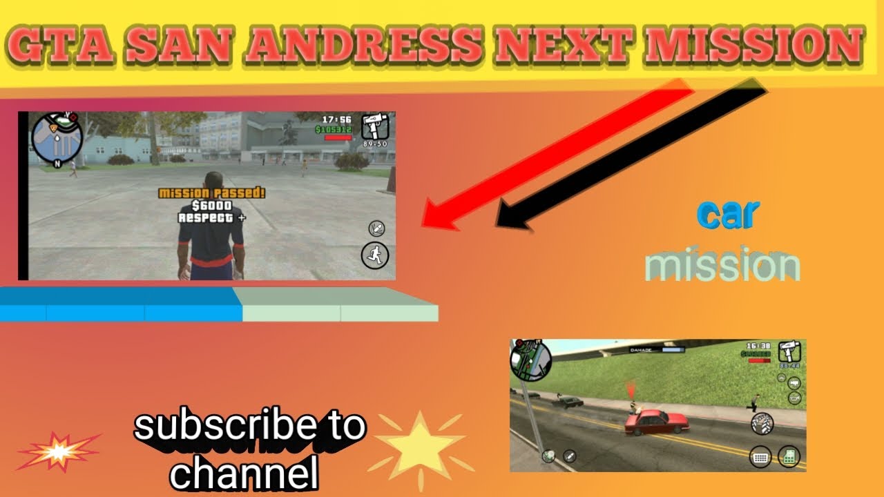 GTA San Andreas mission || car mission part 10 - YouTube