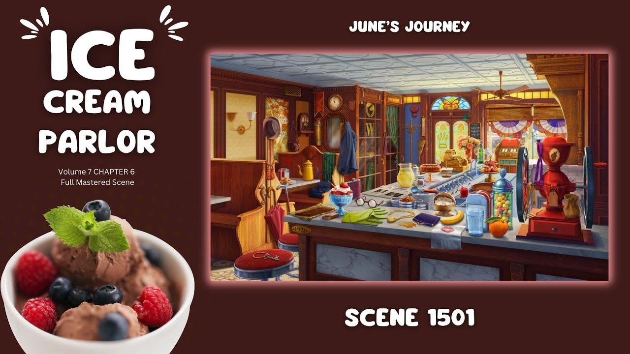 June's Journey Scene 1501 Vol 7 Ch 6 Ice Cream Parlor *Full Mastered ...