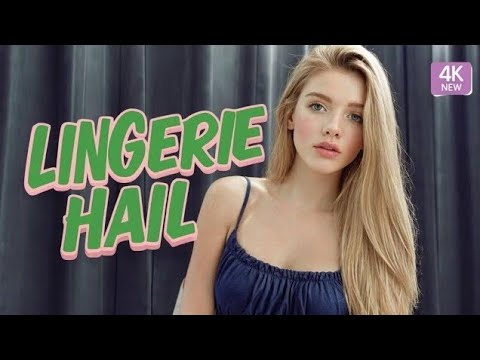 4K Micro Bikini Try-On Haul  | Transparent Lingerie & See-through Dresses With Loreal style USA #013
