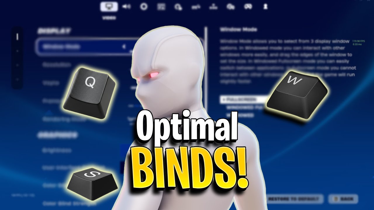 Best Keybinds for Fortnite! (Optimal Binds) - YouTube