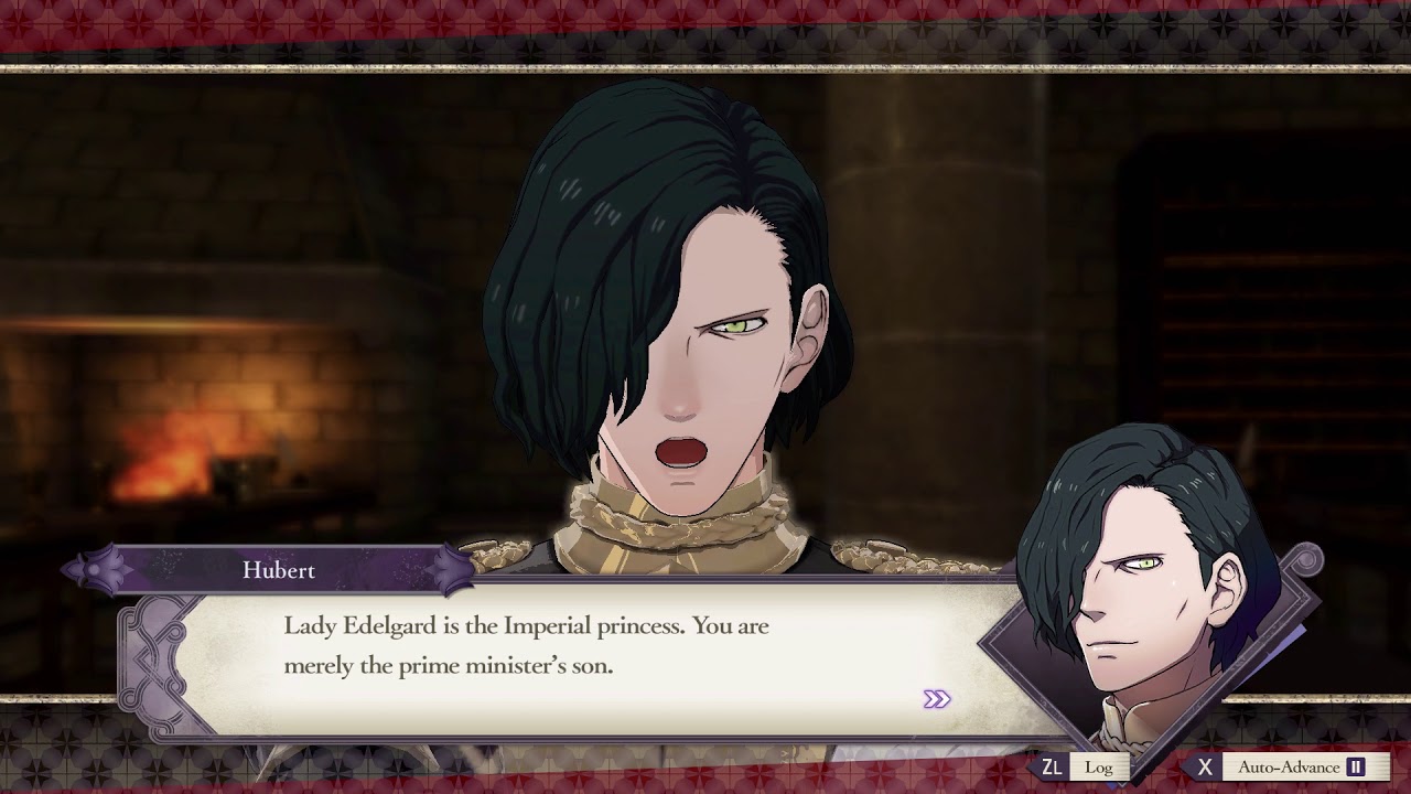 Fire Emblem Three Houses - Hubert and Ferdinand (Support C Cutscene ...