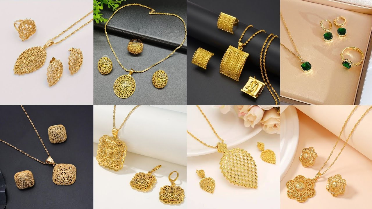 Most Demanding Trendy Gold 1 tola Locket Set Design Ideas #gucci # ...