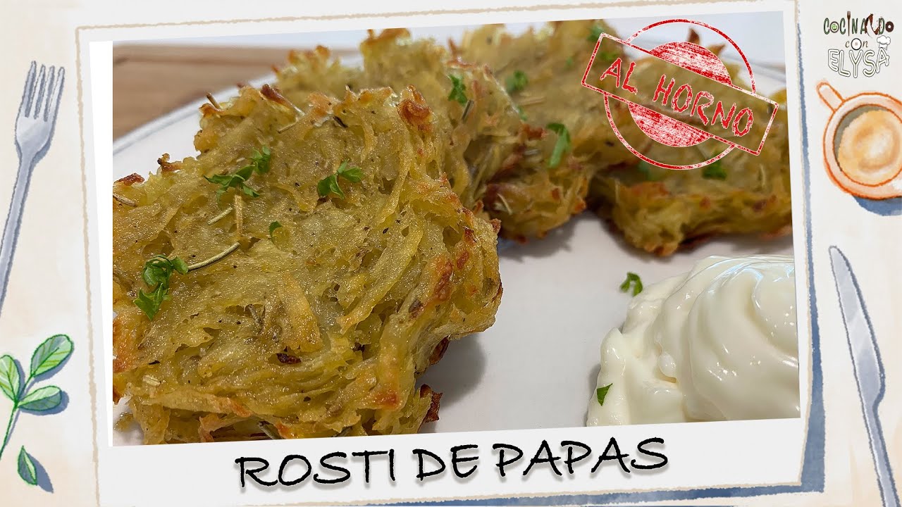 Rosti de papas Patatas rosti papas rosti receta facil al horno 4k hd ...