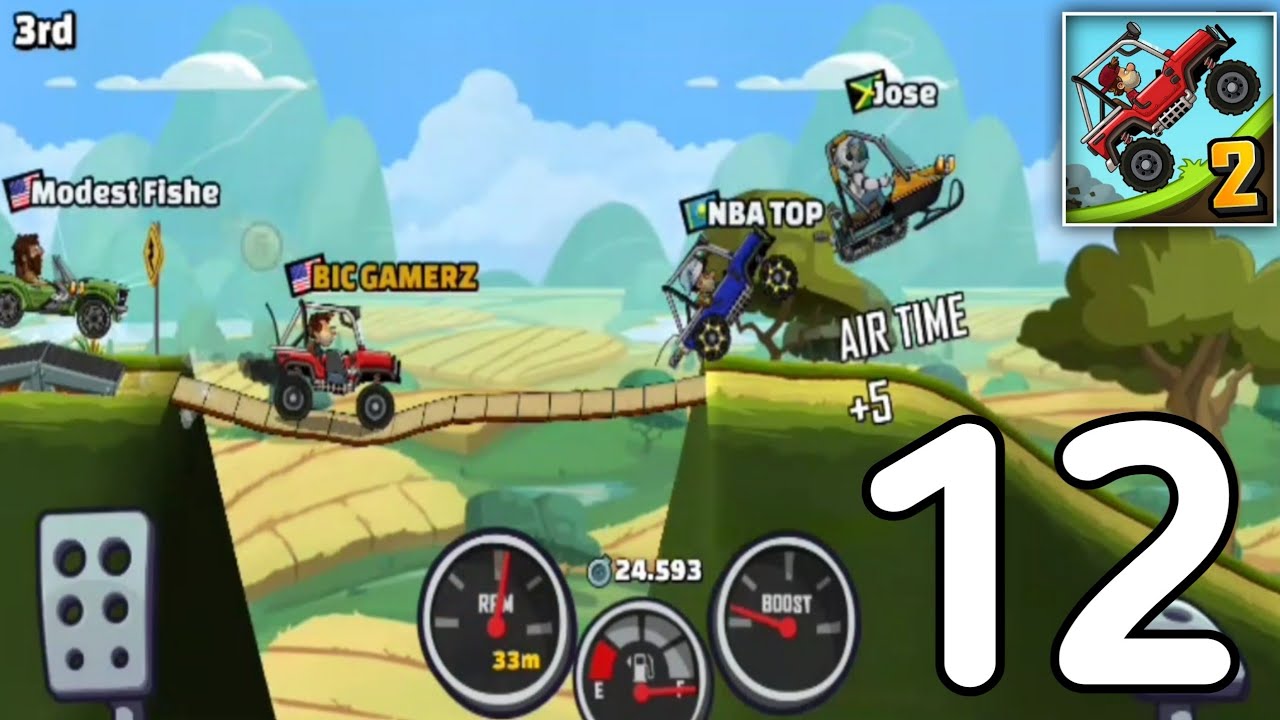 Hill Climb Racing 2 - Hill Climber Mk 2 - Part 12 - Gameplay ...