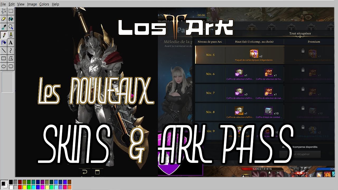 Nouveaux SKINS et ARK PASS : on DECOUVRE ça ENSEMBLE ! - YouTube