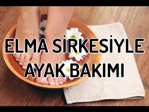ELMA SİRKESİ İLE AYAK BAKIMI