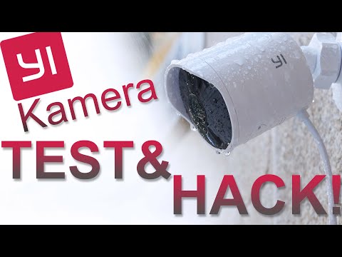 YI Outdoor Kamera Test & Hack | Top WiFi Kamera | WLAN Camera Hack ...