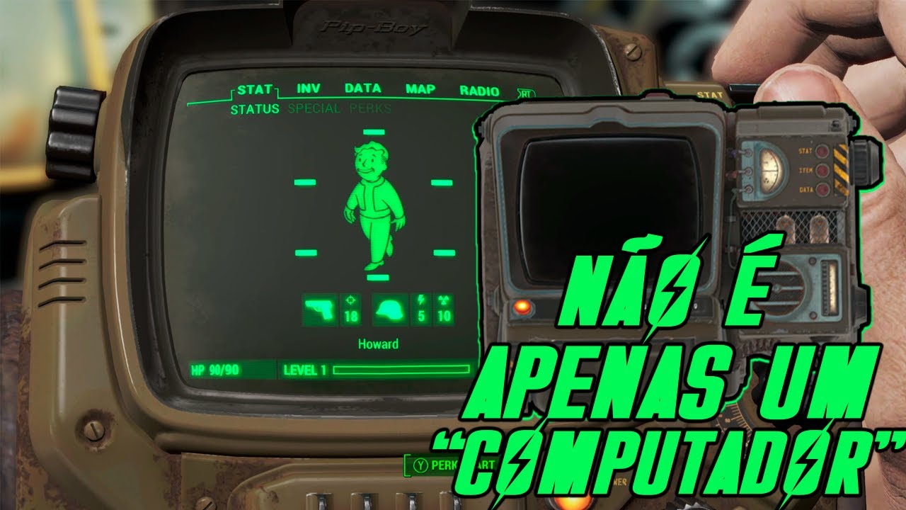 AS "DIFERENTES VERSÕES" DO PIP-BOY - YouTube