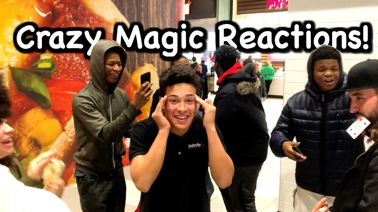 CRAZY MAGIC REACTIONS! - YouTube
