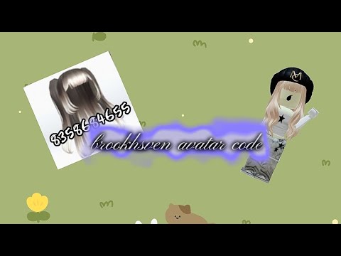 Brookhaven and Bloxburg avatar code - YouTube