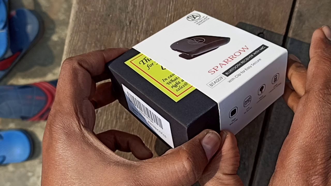 Signature acoustics sparrow bluethooth reciever - YouTube