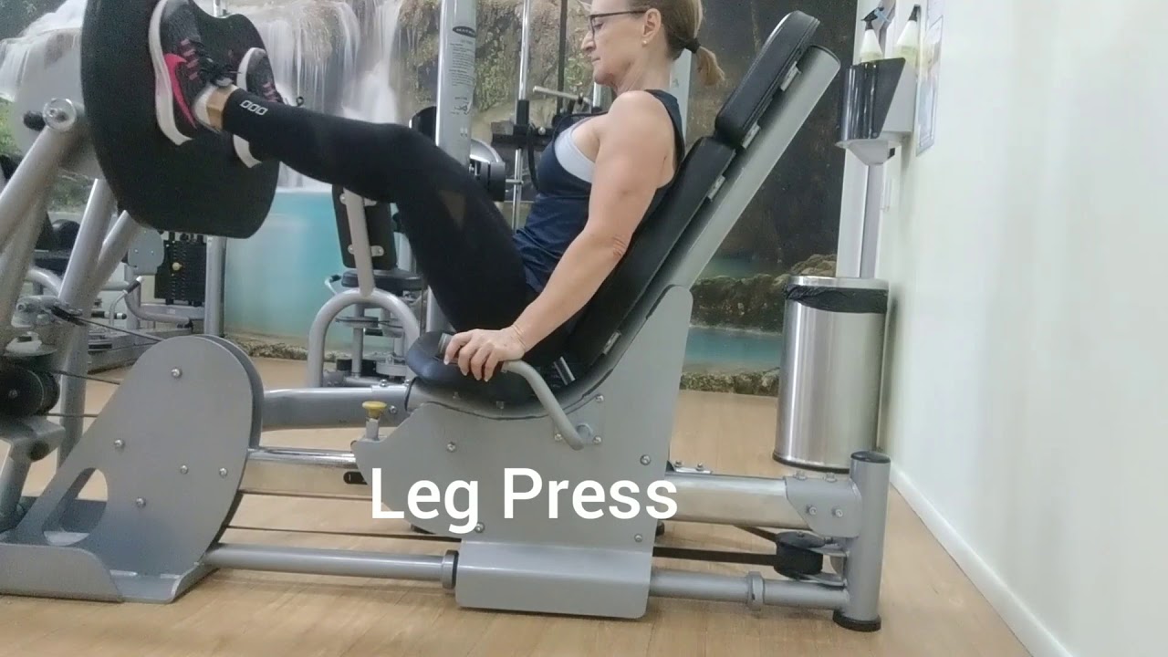 Leg Press into Single Leg Press - YouTube