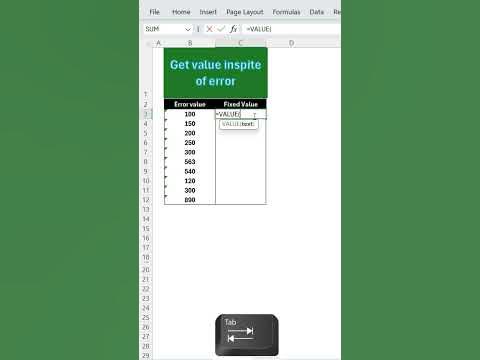 Fixing Number Errors in Seconds #excel , #exceltips , #exceltricks , #exceltutorial , # ...