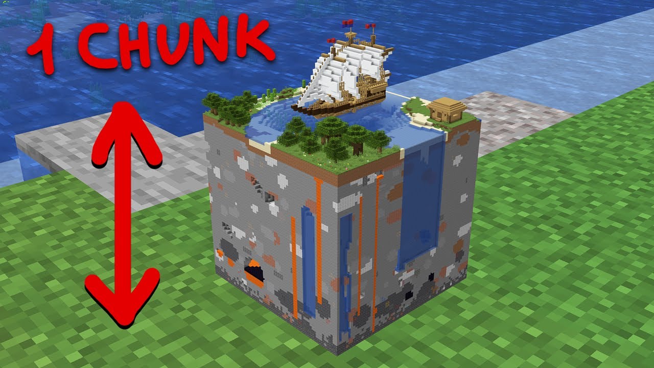 1 chunk in 1 block - YouTube