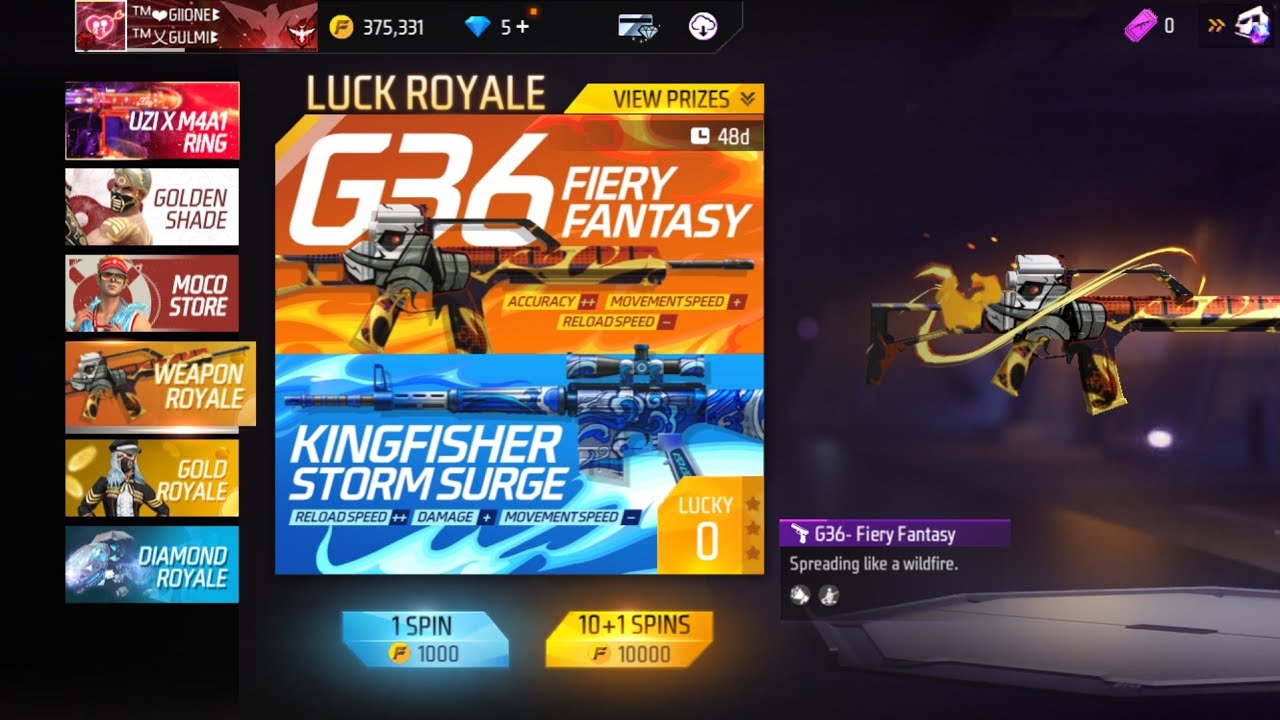 all open lucky royal - YouTube