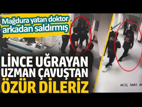 Uzman Çavuş saldıran Doktor ağlıyarak pişman olsada A.A. (32) saldırDr. T. T. (26) görev den atıldı