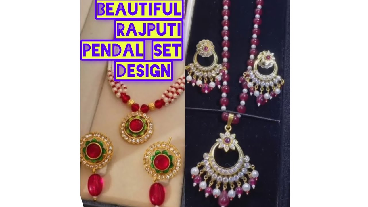 राजपूती पैंडल सेट डिजाइन😍😍 | Beautiful pendal Set design| #rajasthan # ...