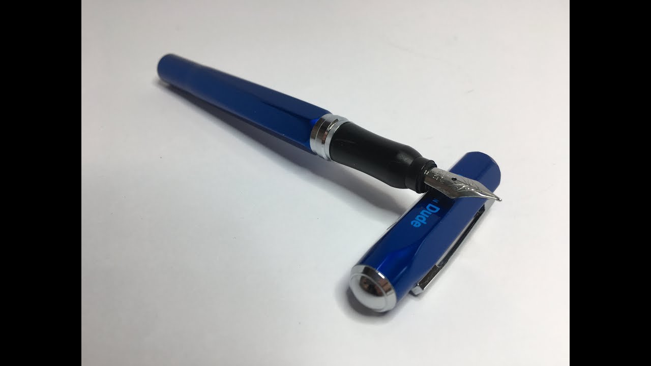 Fountain Pen Review: Ohto Dude - YouTube