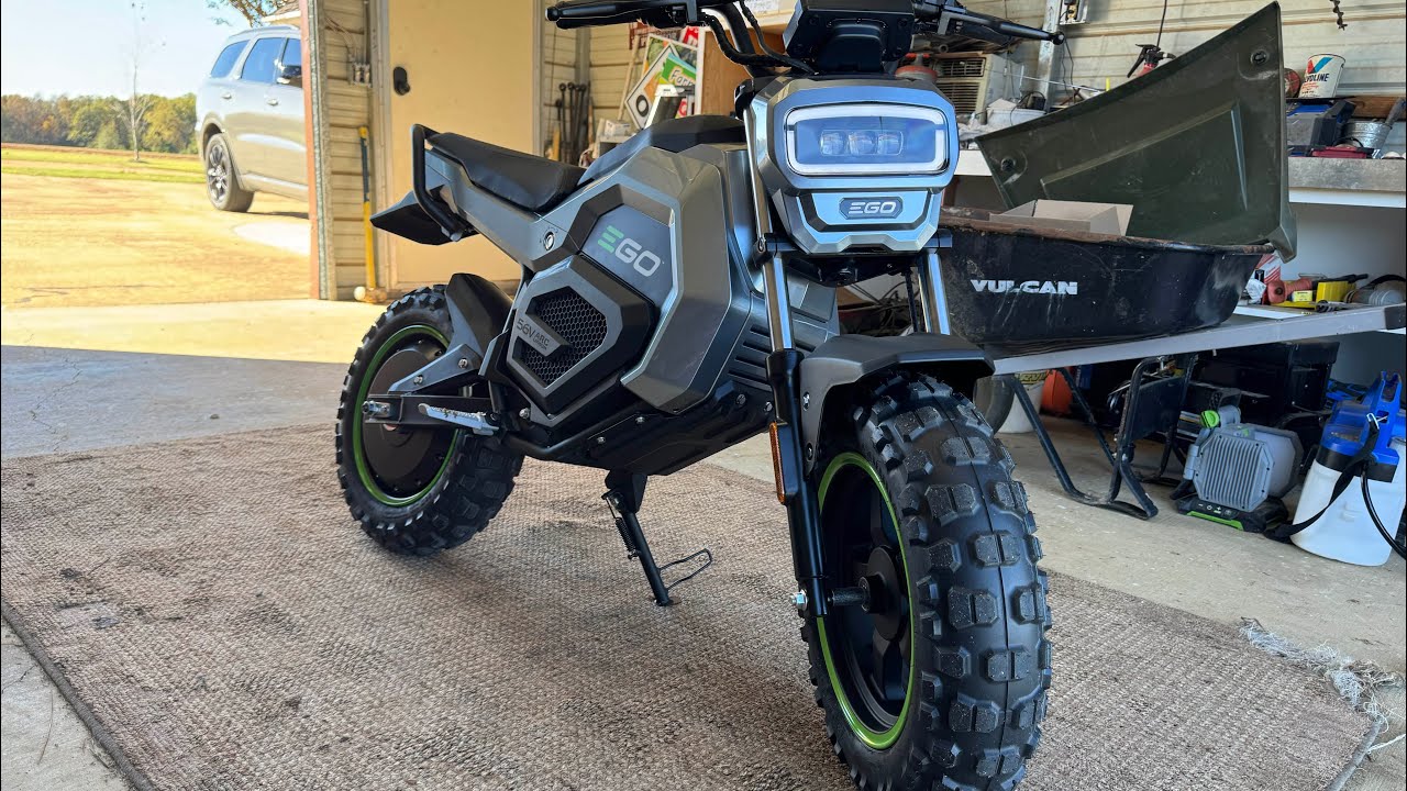 Ego Power Mini Bike Review - YouTube