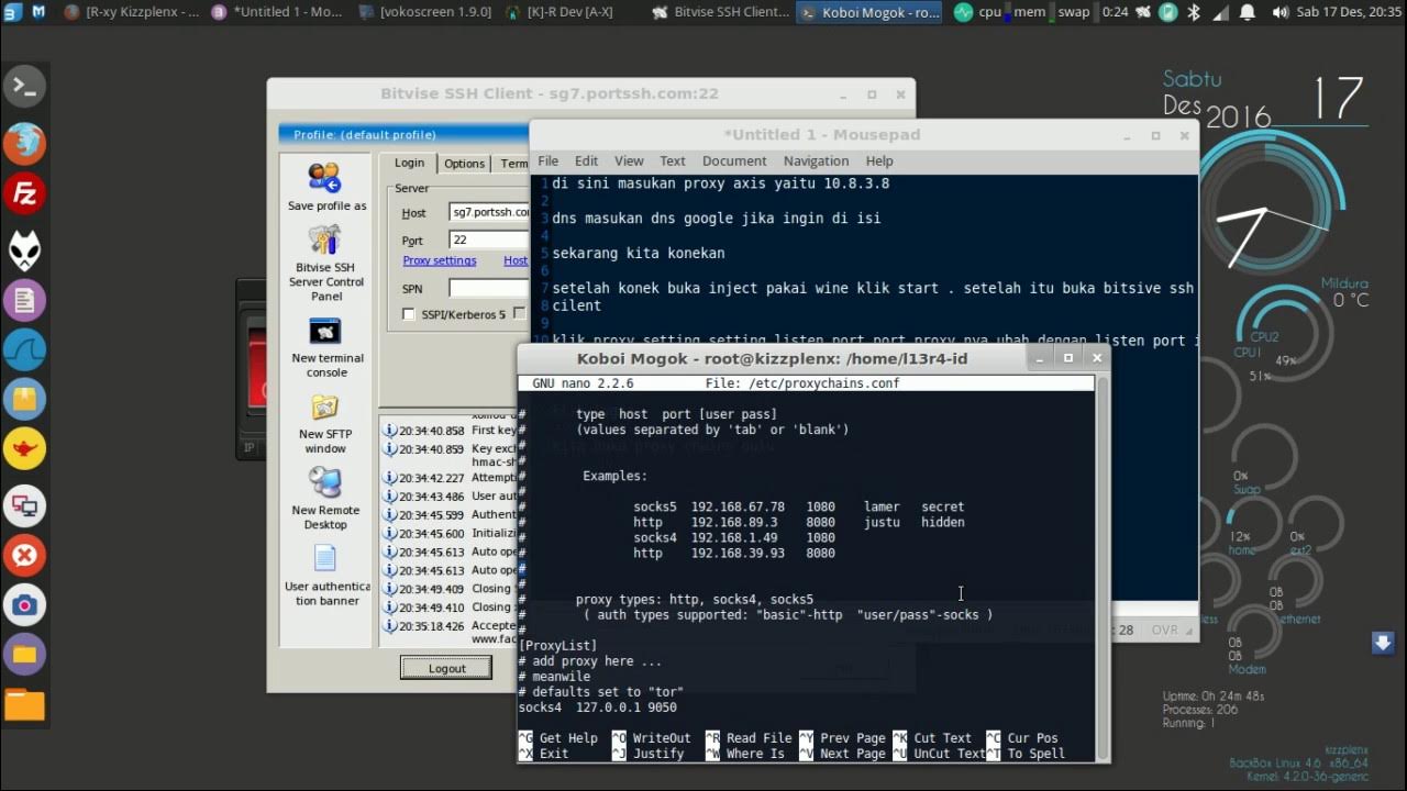 Cara Internet Gratis Di Linux - YouTube