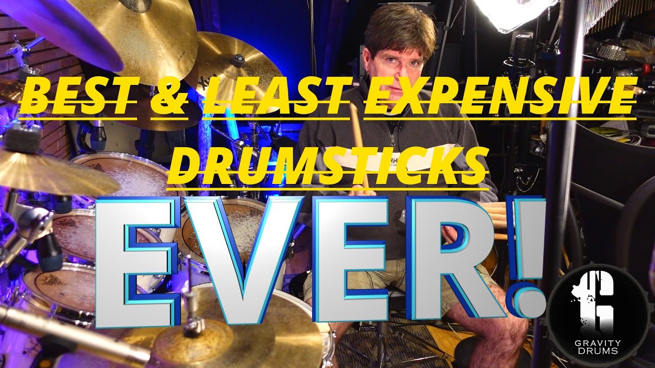 THE BEST & LEAST EXPENSIVE DRUMSTICKS ON A BUDGET EVER - A MUST WATCH ...