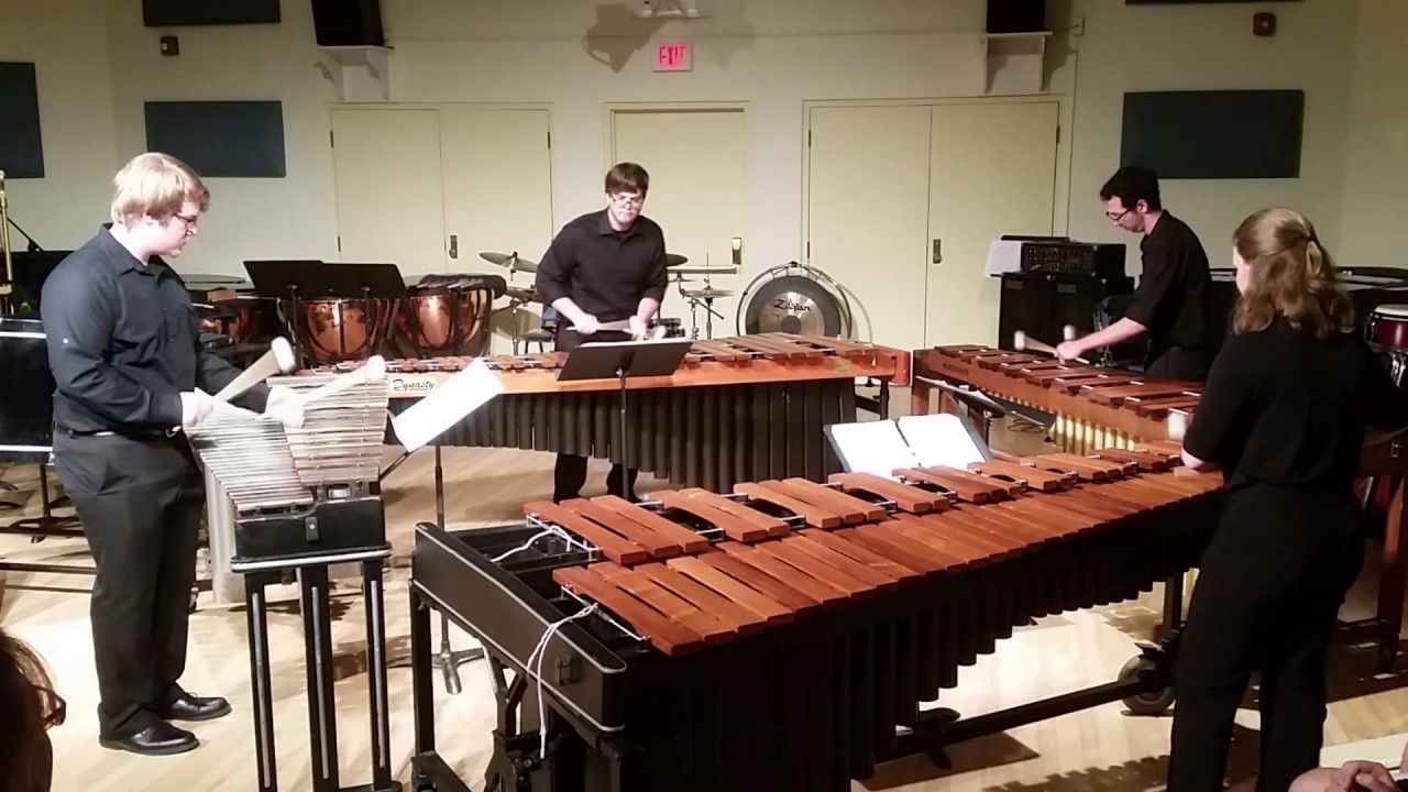 Levitan - Marimba Quartet, Mvt. II - YouTube
