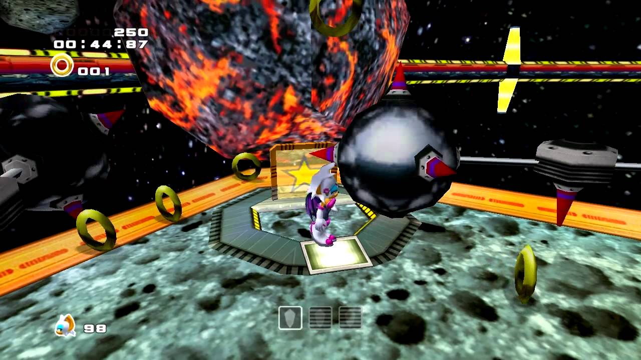 Sonic Adventure 2: Mad Space Mission #5 - Hard Mode - A Rank - YouTube