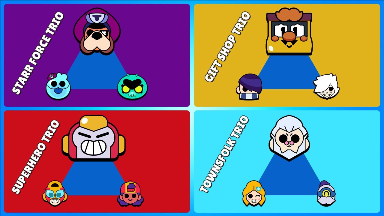 The Boss In Every Trio | Brawl Stars - YouTube