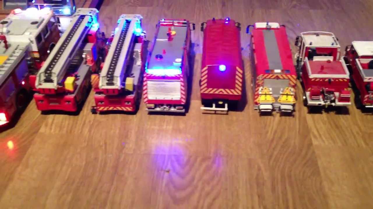 véhicule miniature pompier 6 - YouTube